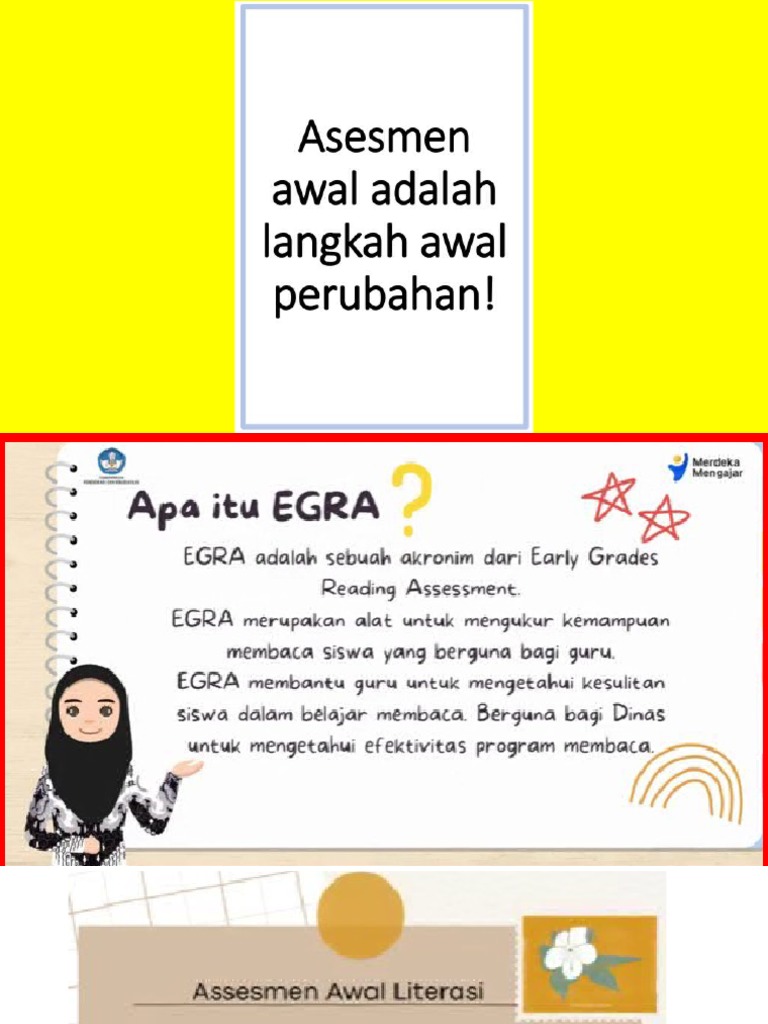 Asesmen - Egra Transisi | PDF