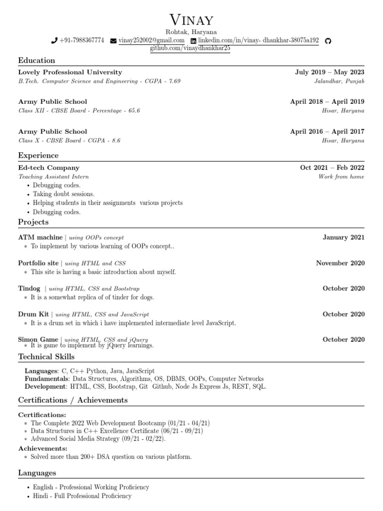 Jake S Resume Anonymous | PDF | Java Script | J Query