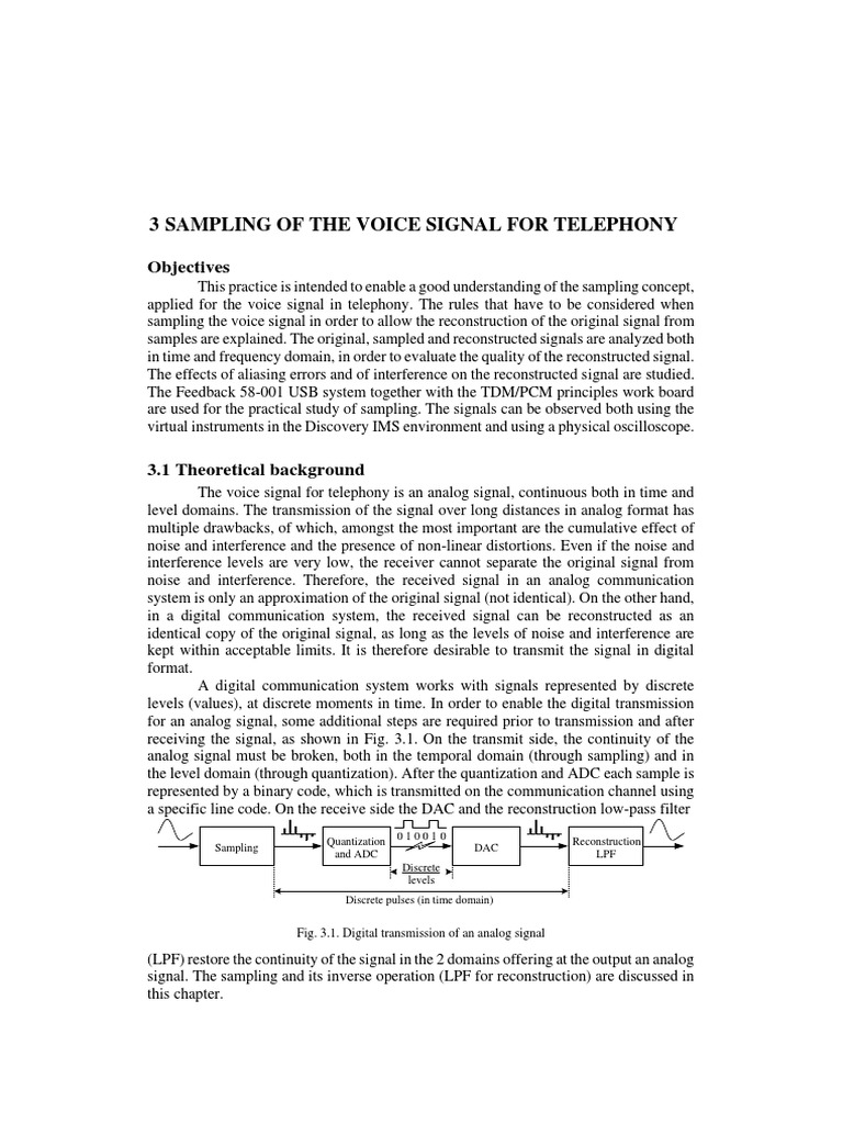 Homework 3 | PDF | Sampling (Signal Processing) | Analog To Digital Converter