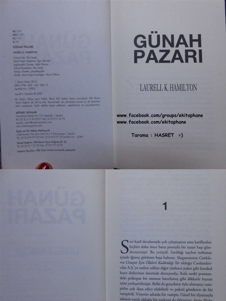 17 - Laurell K. Hamilton - Günah Pazarı | PDF