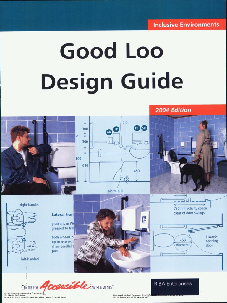 The Good Loo Design Guide | PDF | Accessibility | Disability