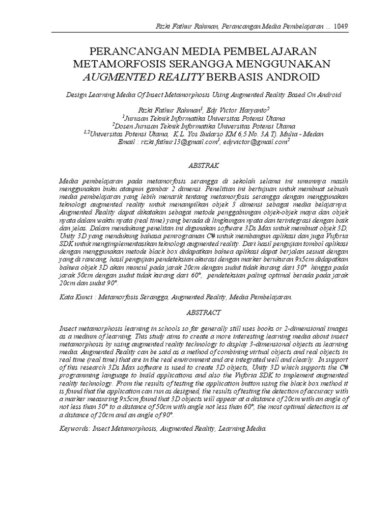 Perancangan Media Pembelajaran | PDF