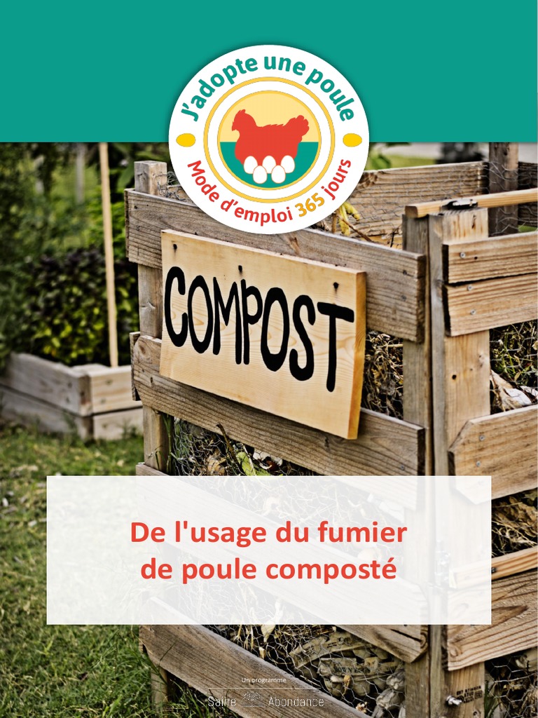De Lusage Du Fumier de Poule Composte | PDF | Compost | Fumier