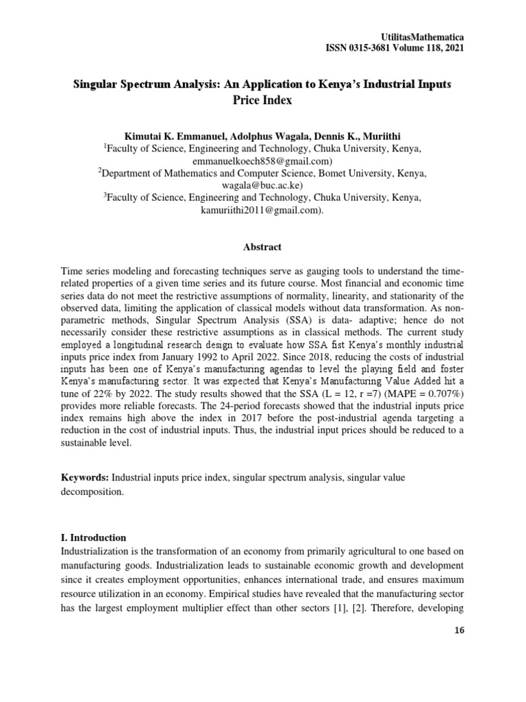 Published Research | Download Free PDF | Eigenvalues And Eigenvectors ...