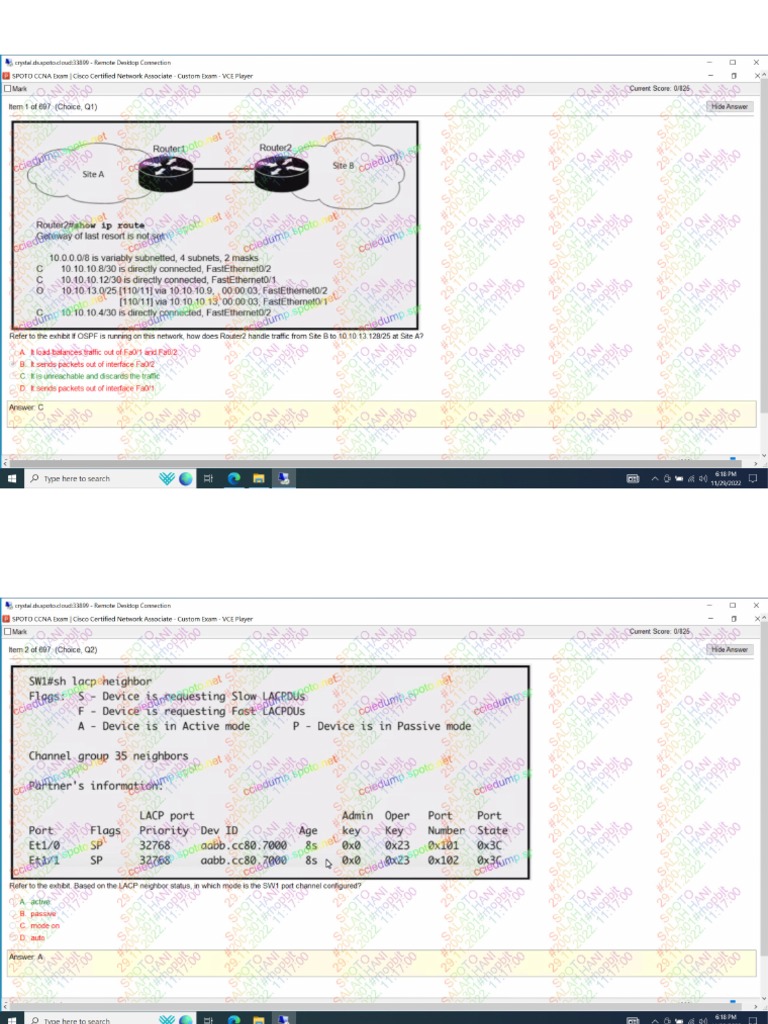 CCNA Dump Nov29 | PDF