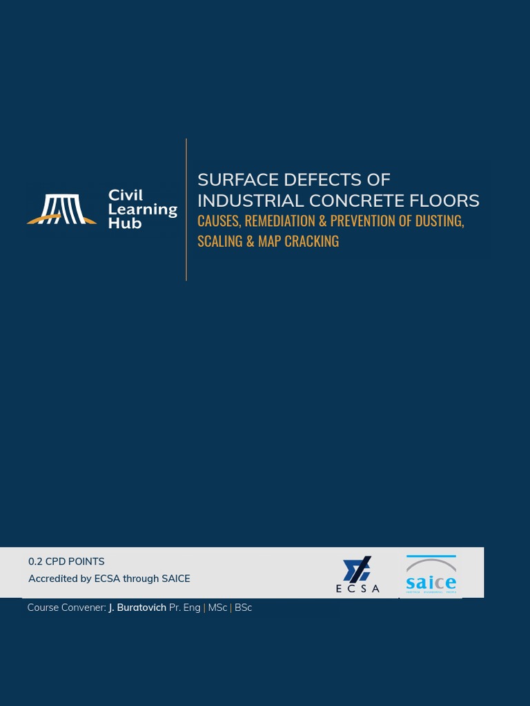 Industrial Concrete Floor Defects | PDF | Concrete | Mortar (Masonry)