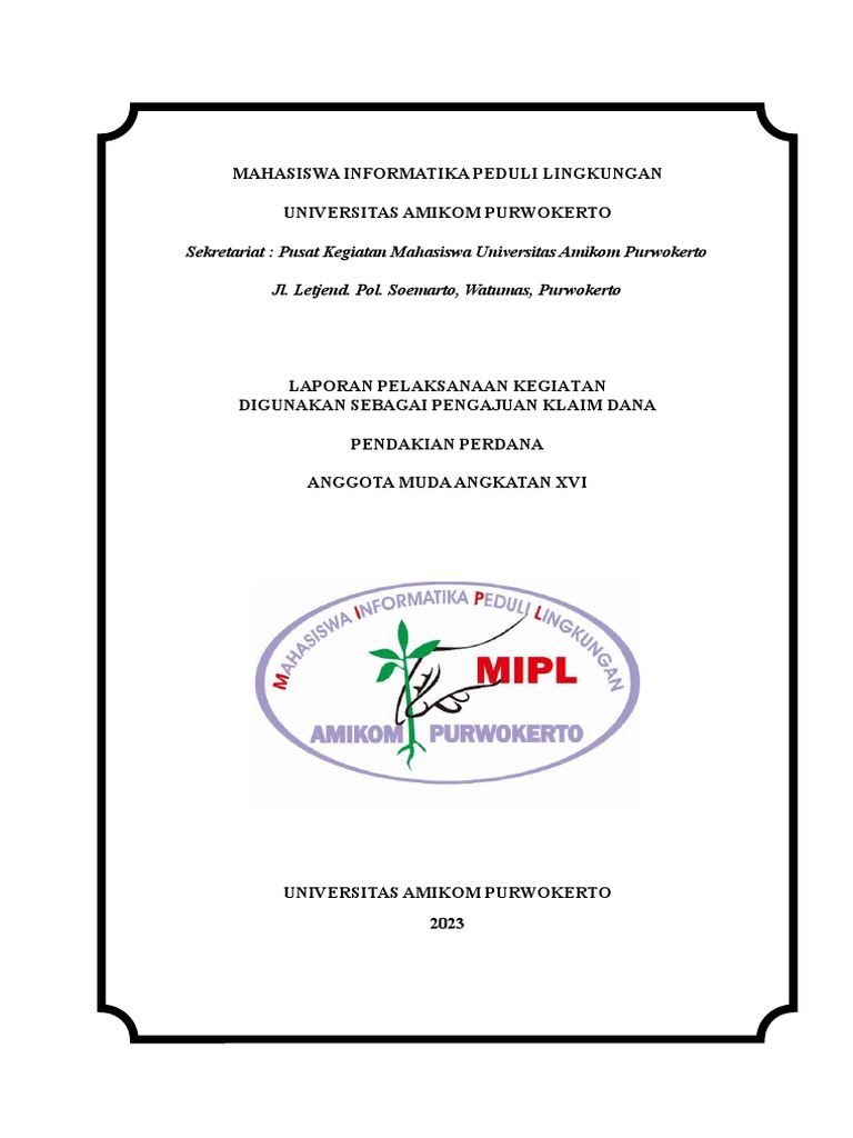 Proposal Seminar | PDF