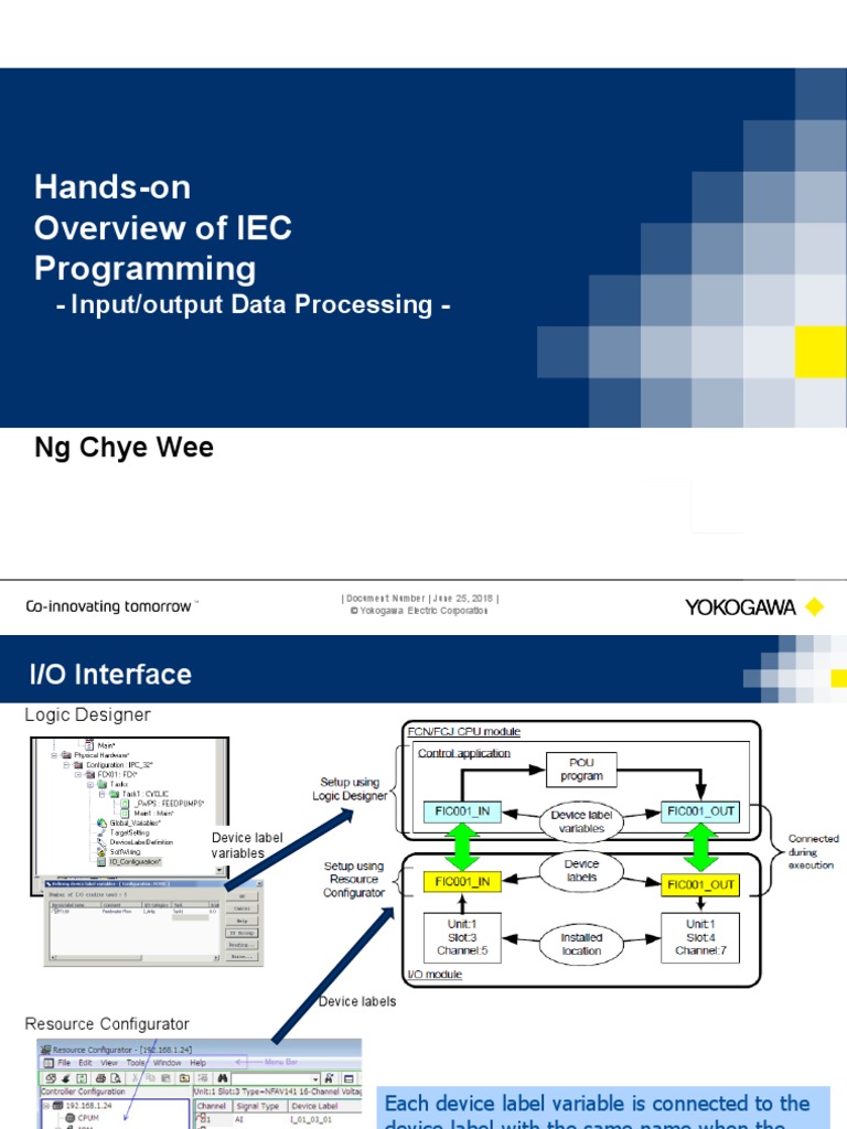 02) CP Training-STARDOM-Hands-on Overview Of IEC_Programming_IO(Co_In ...