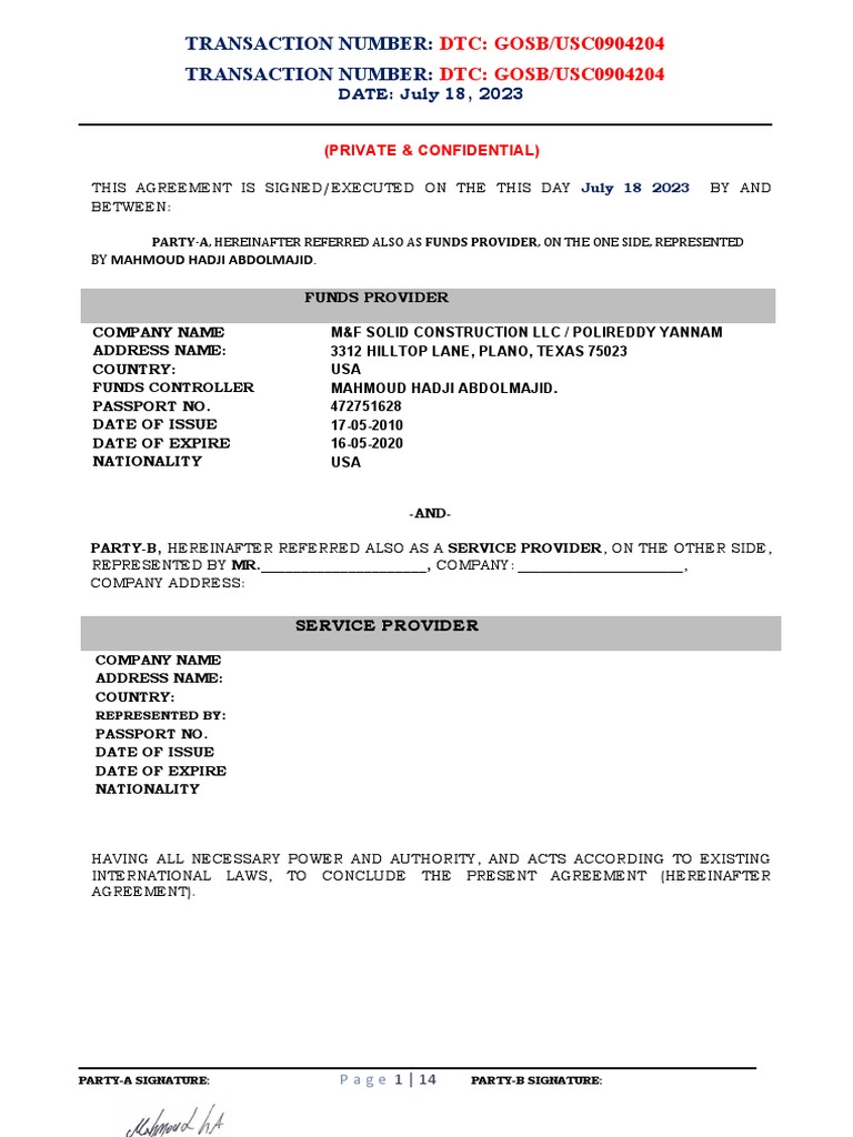2023 170t Doa RCV | Download Free PDF | Arbitration | Wire Transfer