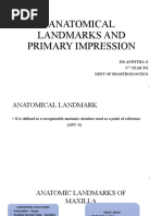 Maxillary Anatomy for Denture Design | PDF | Dentures | Tooth