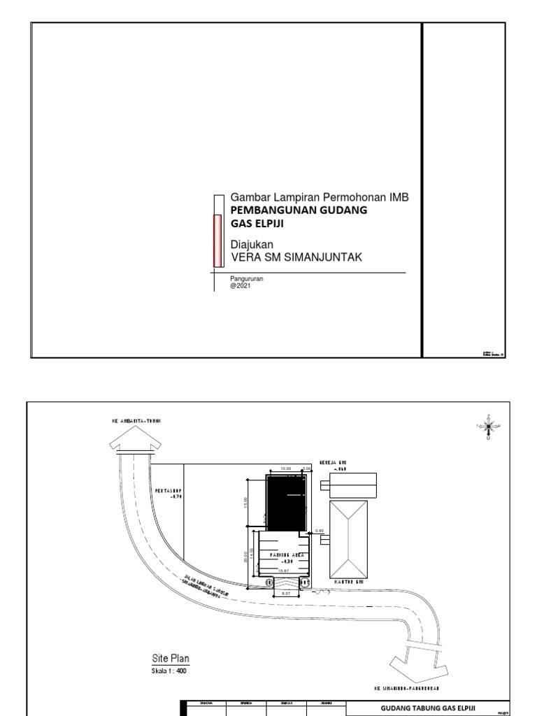 GBR Gudang Elpiji | PDF