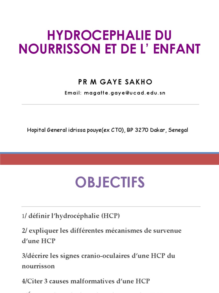 7.hydrocéphalie de L'enfant Et Nourisson | PDF | Liquide cérébro-spinal | Anatomie