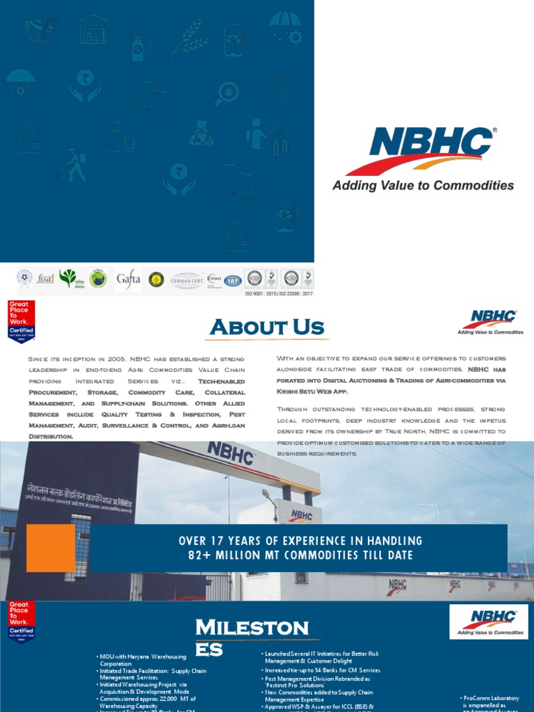 NBHC Corp PPT - 19.10.22 | PDF | Warehouse | Risk Management