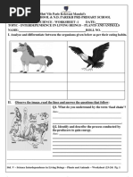 Science Worksheet Grade 5 - Topic: Solid Liquid Gas Name: - Date: - A ...