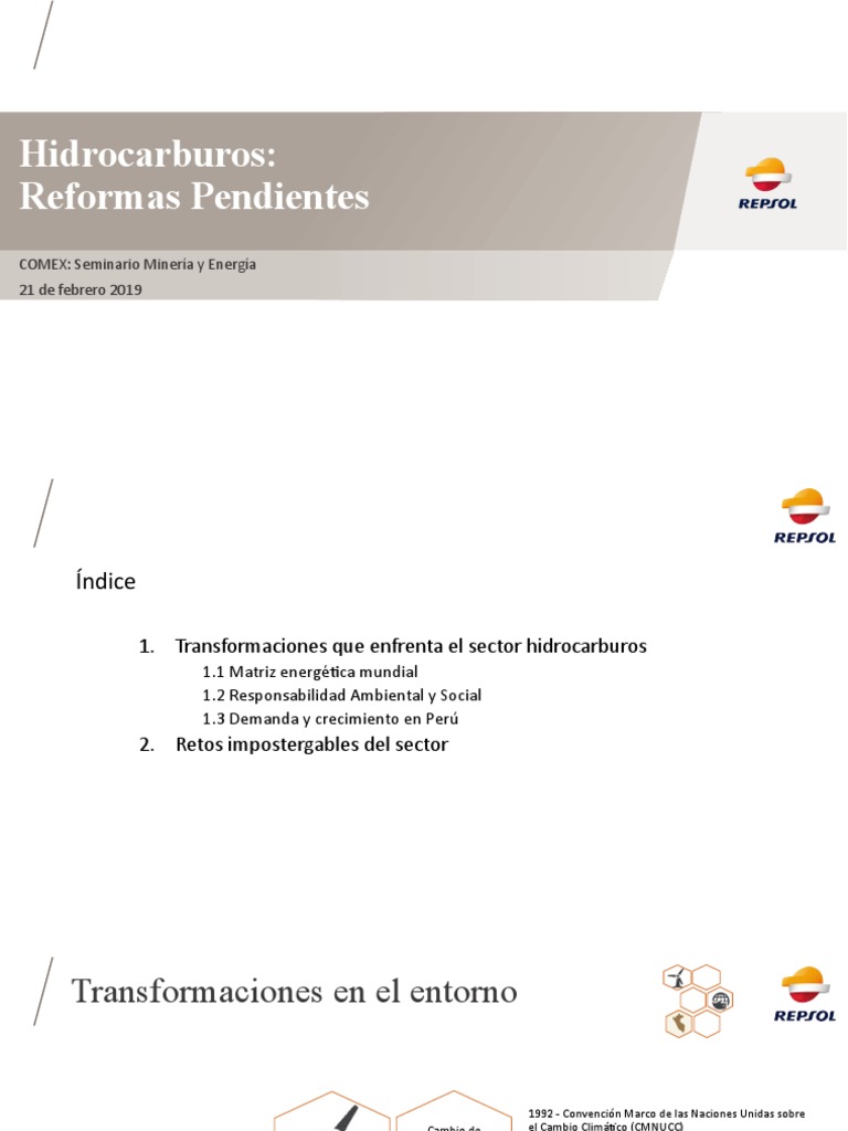 Presentación Del Sr. Luis Vasquez | PDF | Energía renovable | Petróleo