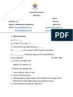 Grade 4 Math Diagnostic Assessment | PDF | Length | Mathematics