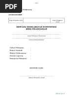 LAMP I - Contoh Format RKK Kontraktor | PDF