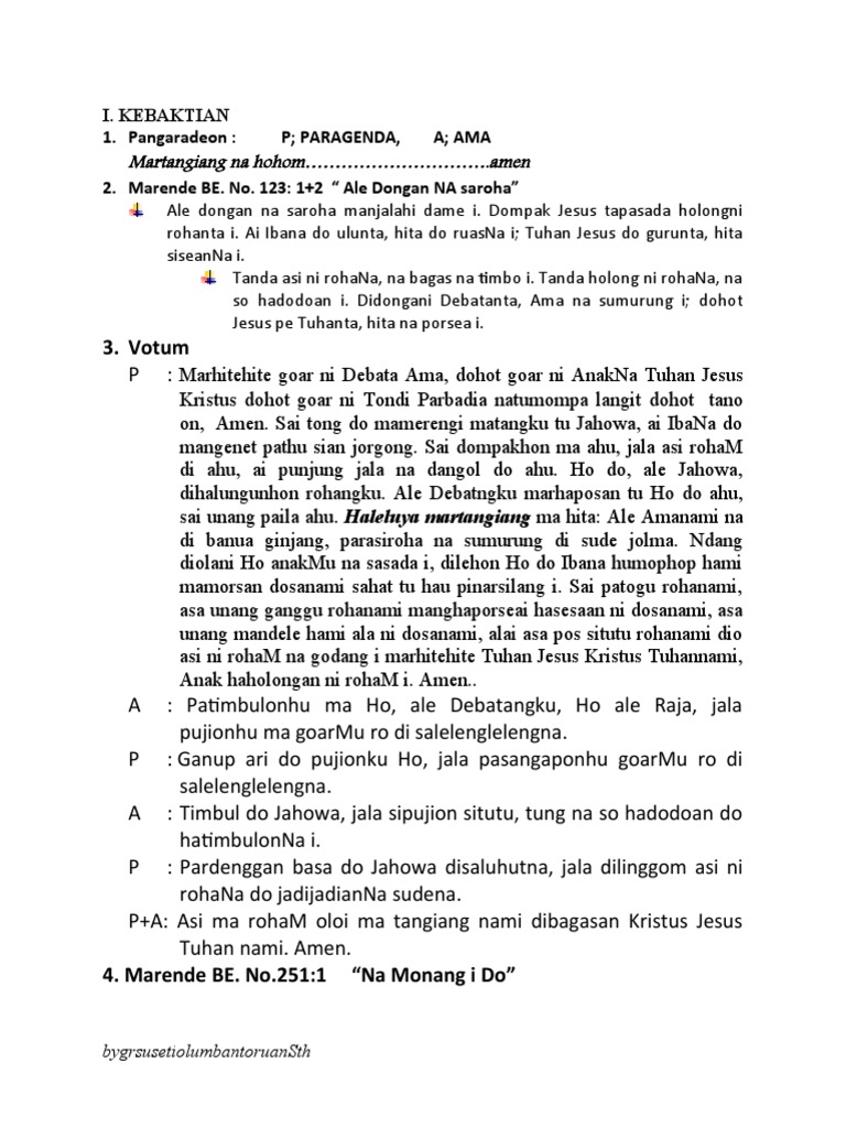 PARTA AMA 02 Maret 2018 | PDF | Agama & Spiritualitas