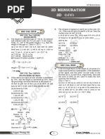 Maths Formulae - SSC CGL | PDF | Area | Sphere