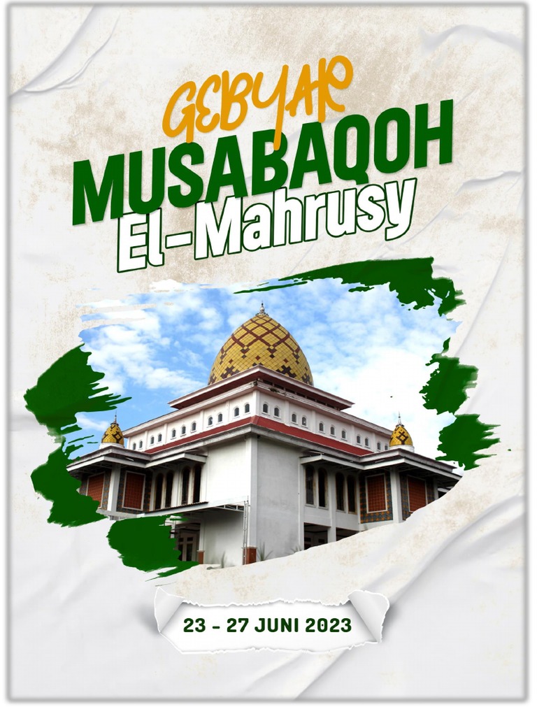 Petunjuk Teknis Lomba MA Al-Mahrusiyah | PDF