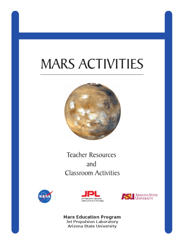 MSIP MarsActivities | PDF | Rover (Space Exploration) | Volcano
