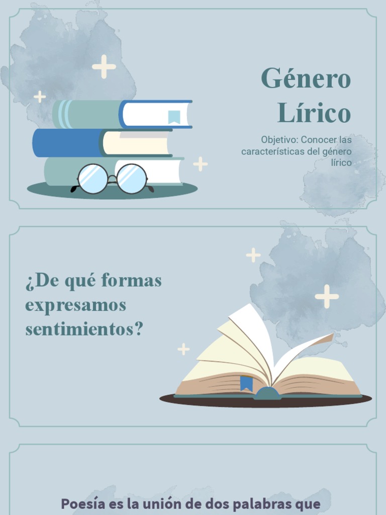 Género Lírico | PDF | Poesía