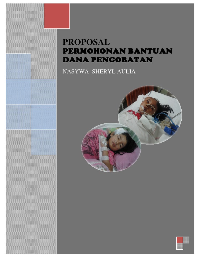 Proposal Permohonan Bantuan Dana Pengobatan | PDF