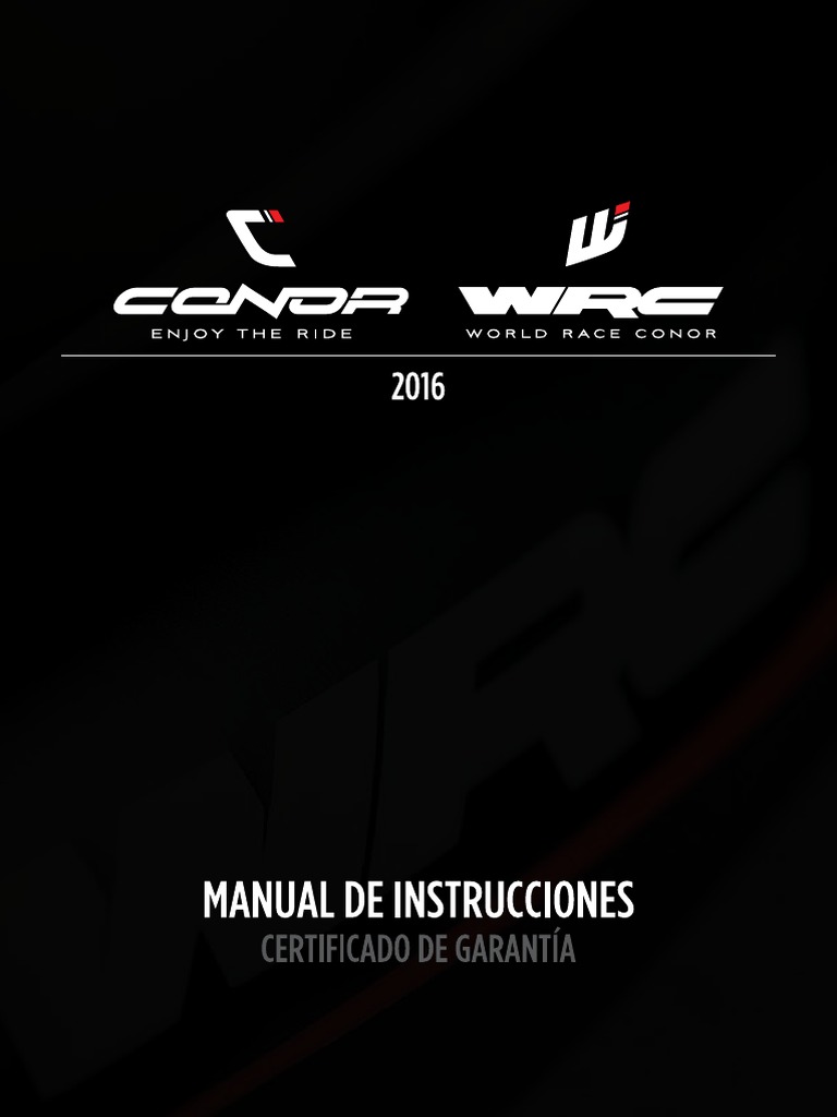 CONOR - Manual Instruc Es | PDF | Neumático | Tornillo
