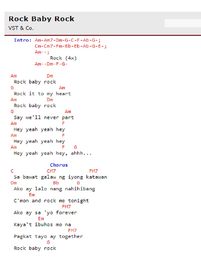 Rock Baby Rock | PDF