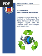 CY 2023 SGLG Indicators - For FOs | PDF | Waste | Municipal Solid Waste