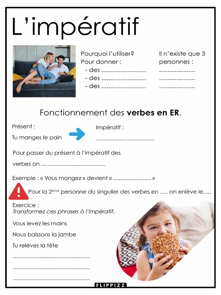 Fiche Pedagogique Imperatif | PDF