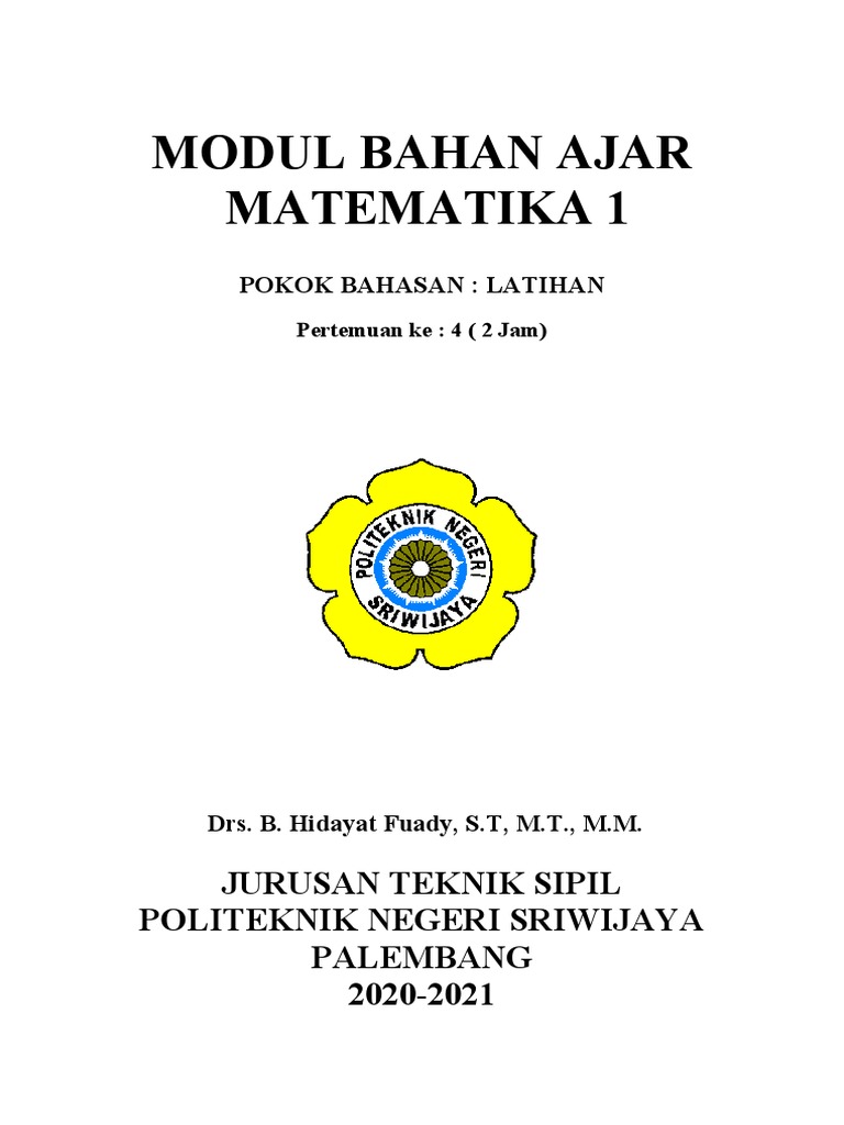 Bahan Ajar Pertemuan Ke 4 Latihan | PDF