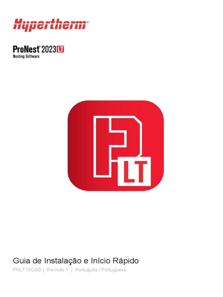ProNest 2023 LT Quick Start Guide | PDF | Janela (informática) | PCs (computadores)