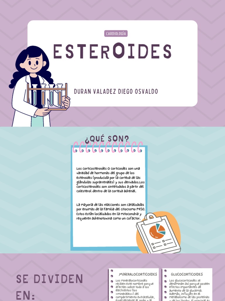 Esteroides | PDF | Corticosteroides | Glucocorticoides