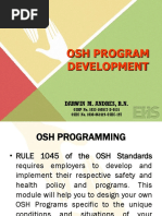 Module 1 - OSH and The BOSH Framework | PDF | Occupational Safety And ...