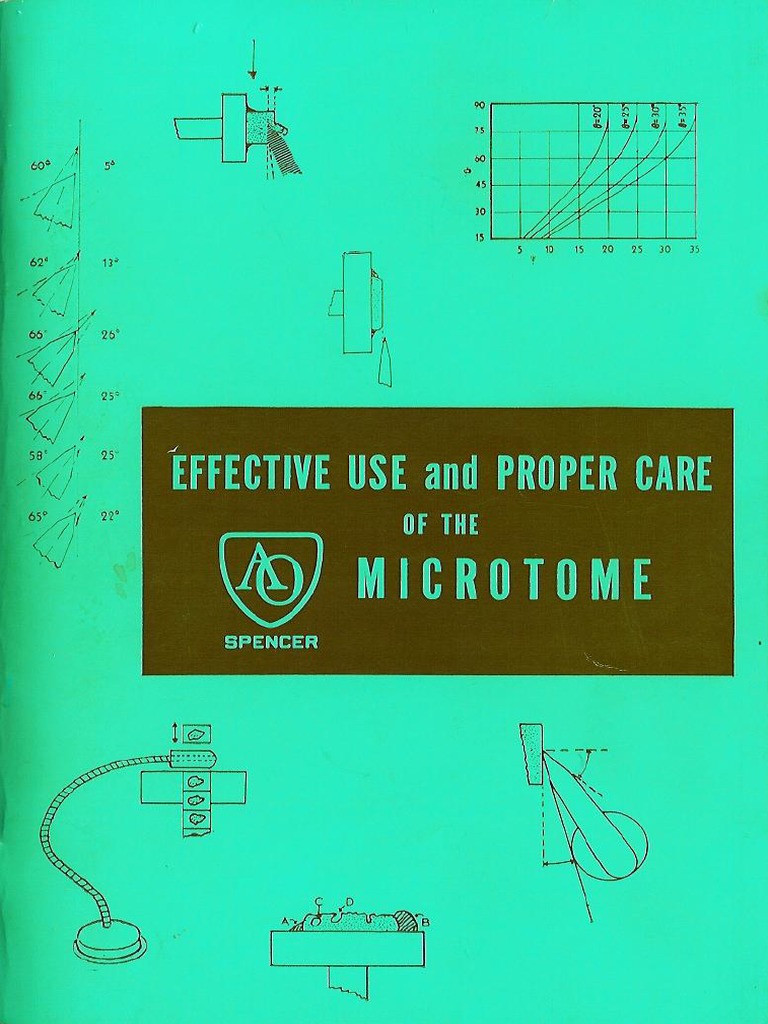 Effective Use and Proper Care of The Microtome | PDF