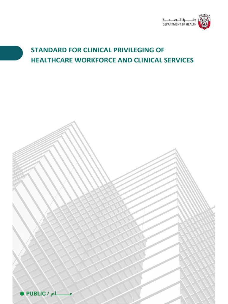 DOH Clinical Privileging of HCW | PDF | Health Care | Health Professional