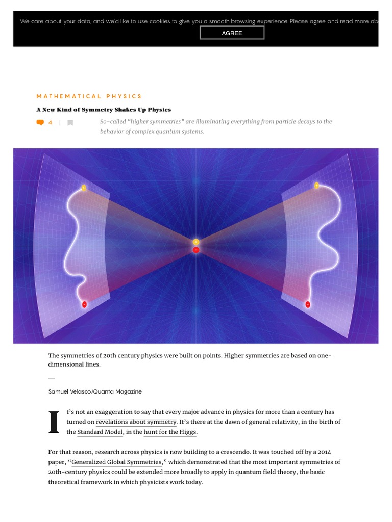 A New Kind of Symmetry Shakes Up Physics | Quanta Magazine | PDF ...