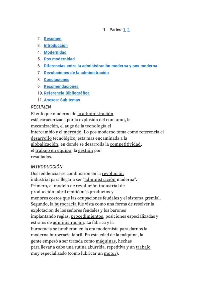 Resumen: Partes:, 2. 3. 4. 5. 6. 7. 8. 9. 10. 11 | PDF | Calidad ...