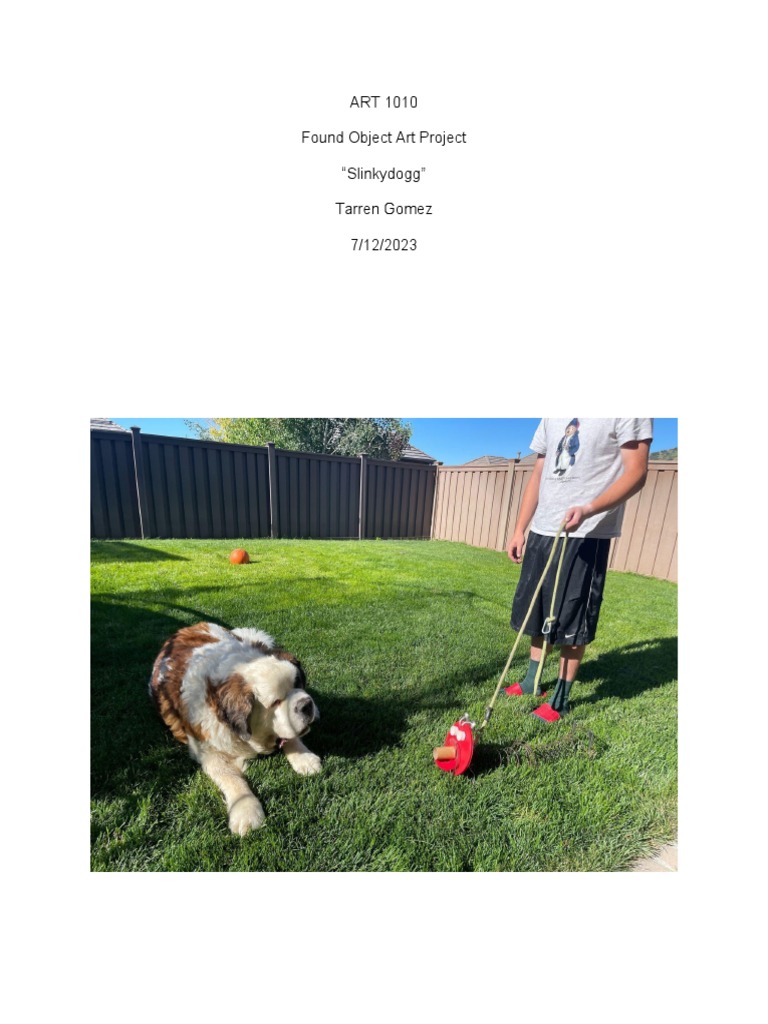 Found Object Essay | PDF