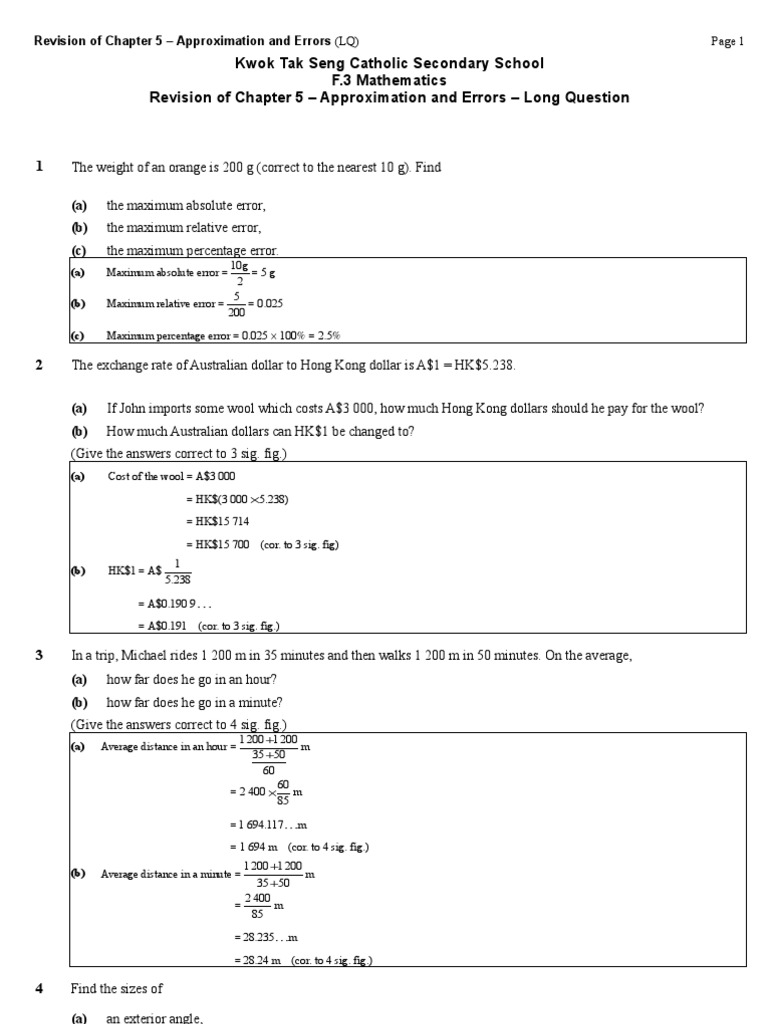 Ch5 LQ Ans | Download Free PDF | Area | Euclidean Plane Geometry