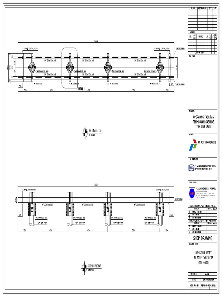 JETTY PC-1B Pancang Beton | PDF
