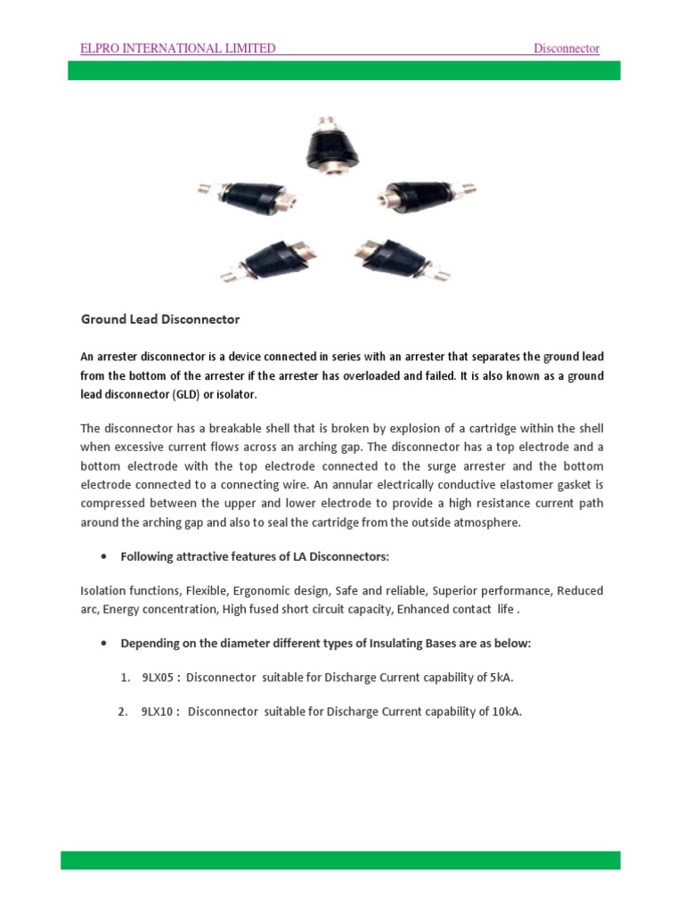 Disconnector | PDF | Technology & Engineering