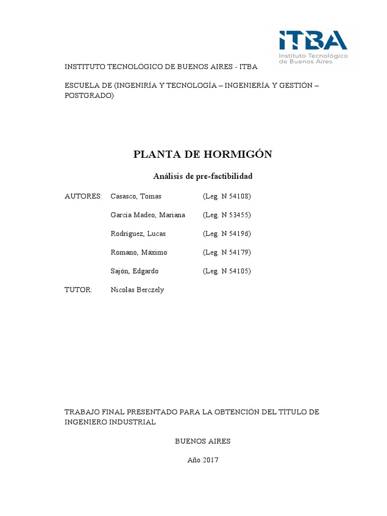Trabajo Practico Final - 03. Planta Hormigonera - Intento - 2017-12!03!21!27!21 - Análisis de ...
