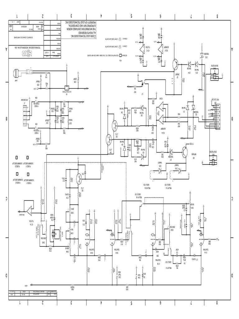 Crate V33H Schematic | PDF