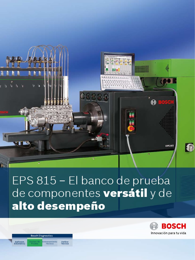 Eps 815 | PDF | Inyección de combustible | Medición