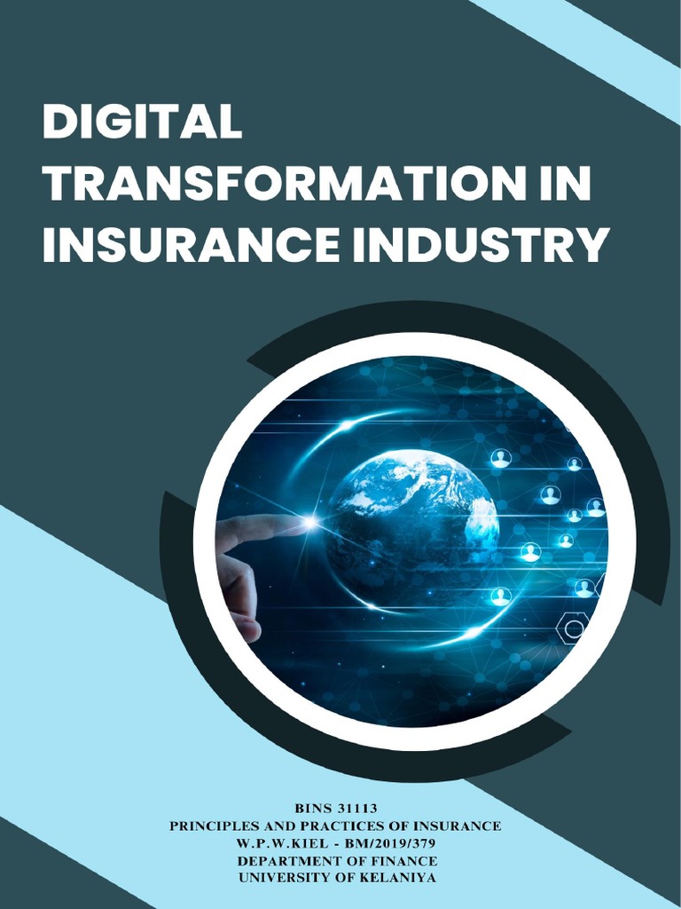 Digital Transformation of Insurance by Prathibha Kiel | PDF | Analytics ...