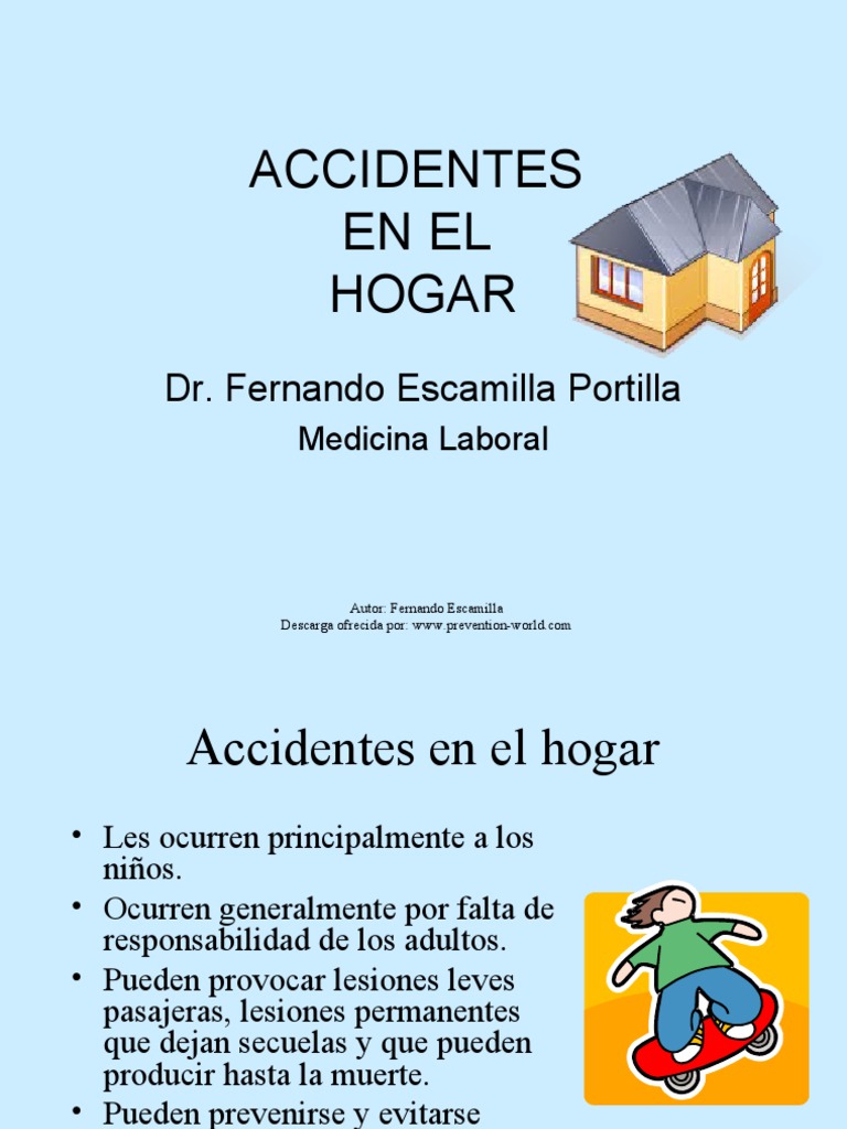 Prevención de Accidentes en el Hogar | PDF | Quemar | Agua