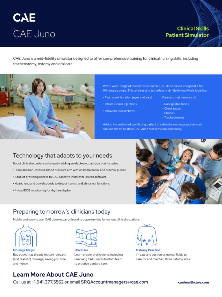 Juno Tech Sheet-Flyer v5 | PDF | Heart | Intravenous Therapy
