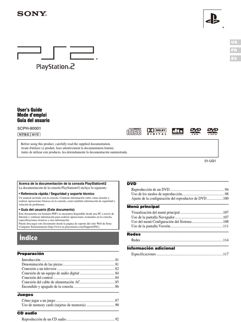 Manual PS2 | PDF | Tarjeta de memoria | Juegos de consolas